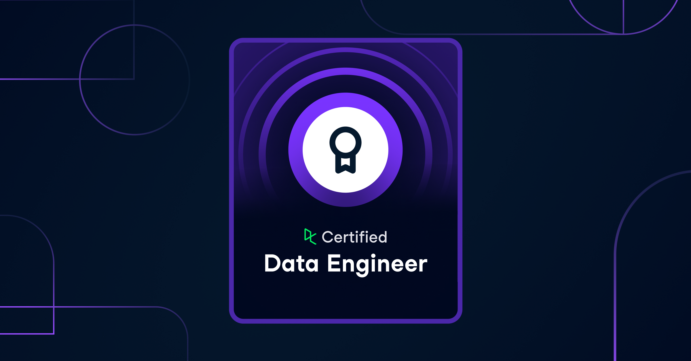 Aaron Mathew Shaji's Data Engineer certificate